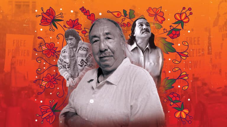 Bienvenido a casa, Leonard Peltier